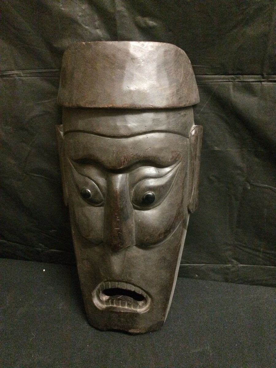 NATIVE HAND CARVED MASK