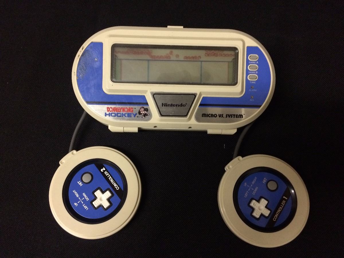 NINTENDO MICRO VS SYSTEM DONKEY KONG HOCKEY VIDEO GAME SYSTEM