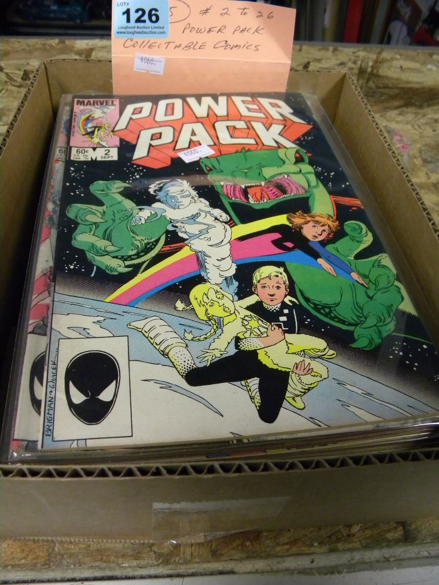 25 POWERPACK COLLECTIBLE COMICS