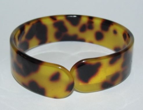 Hawaiian Simulated Tortoise Shell Bangle