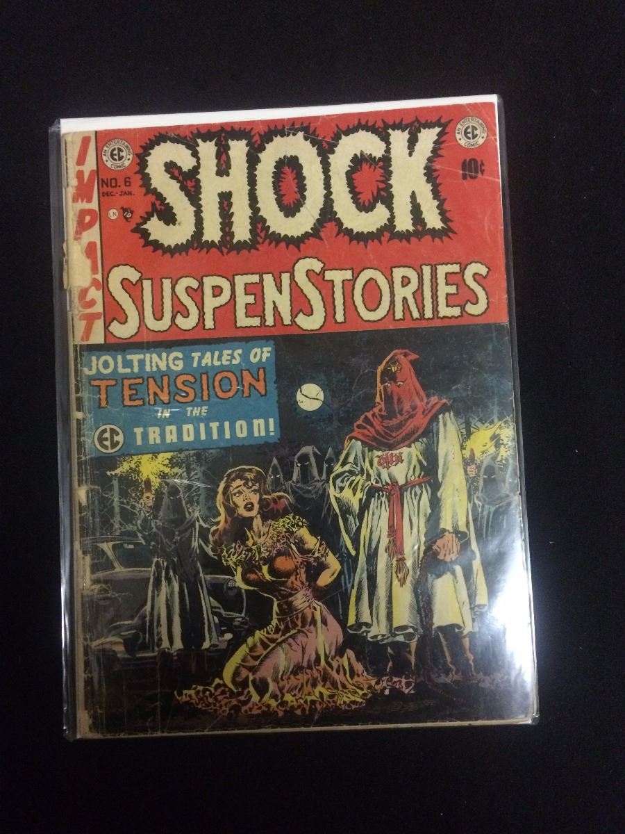 EARLY 1950'S SHOCK SUSPENSE STORIES EC COMICS COMIC BOOK #6
