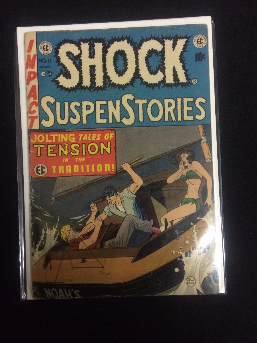 EARLY 1950'S SHOCK SUSPENSE STORIES EC COMICS COMIC BOOK #11