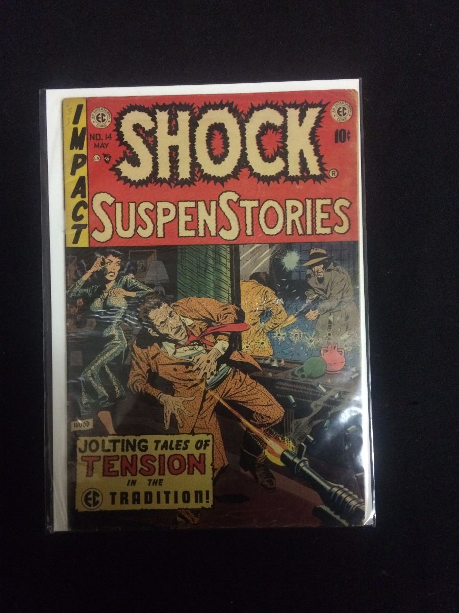 EARLY 1950'S SHOCK SUSPENSE STORIES EC COMICS COMIC BOOK #14