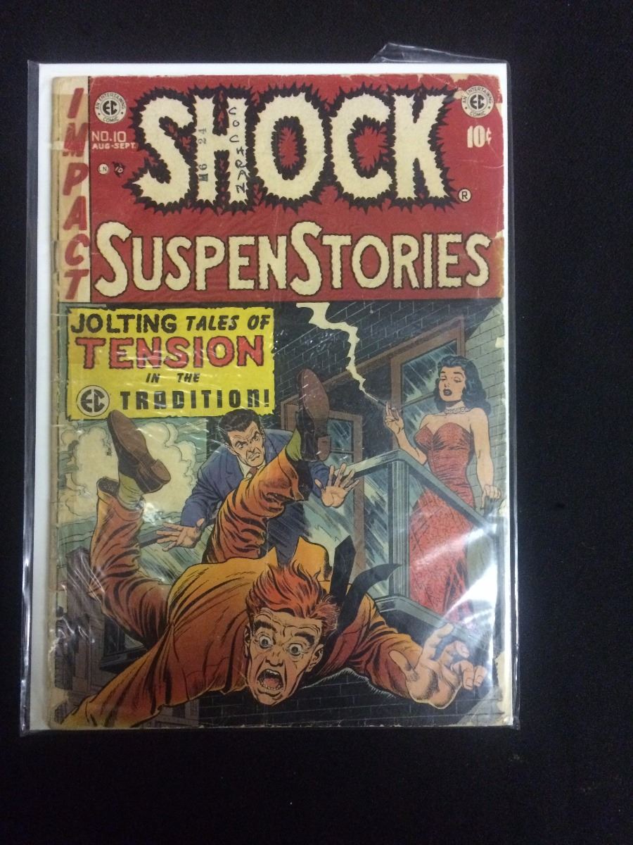 EARLY 1950'S SHOCK SUSPENSE STORIES EC COMICS COMIC BOOK #10