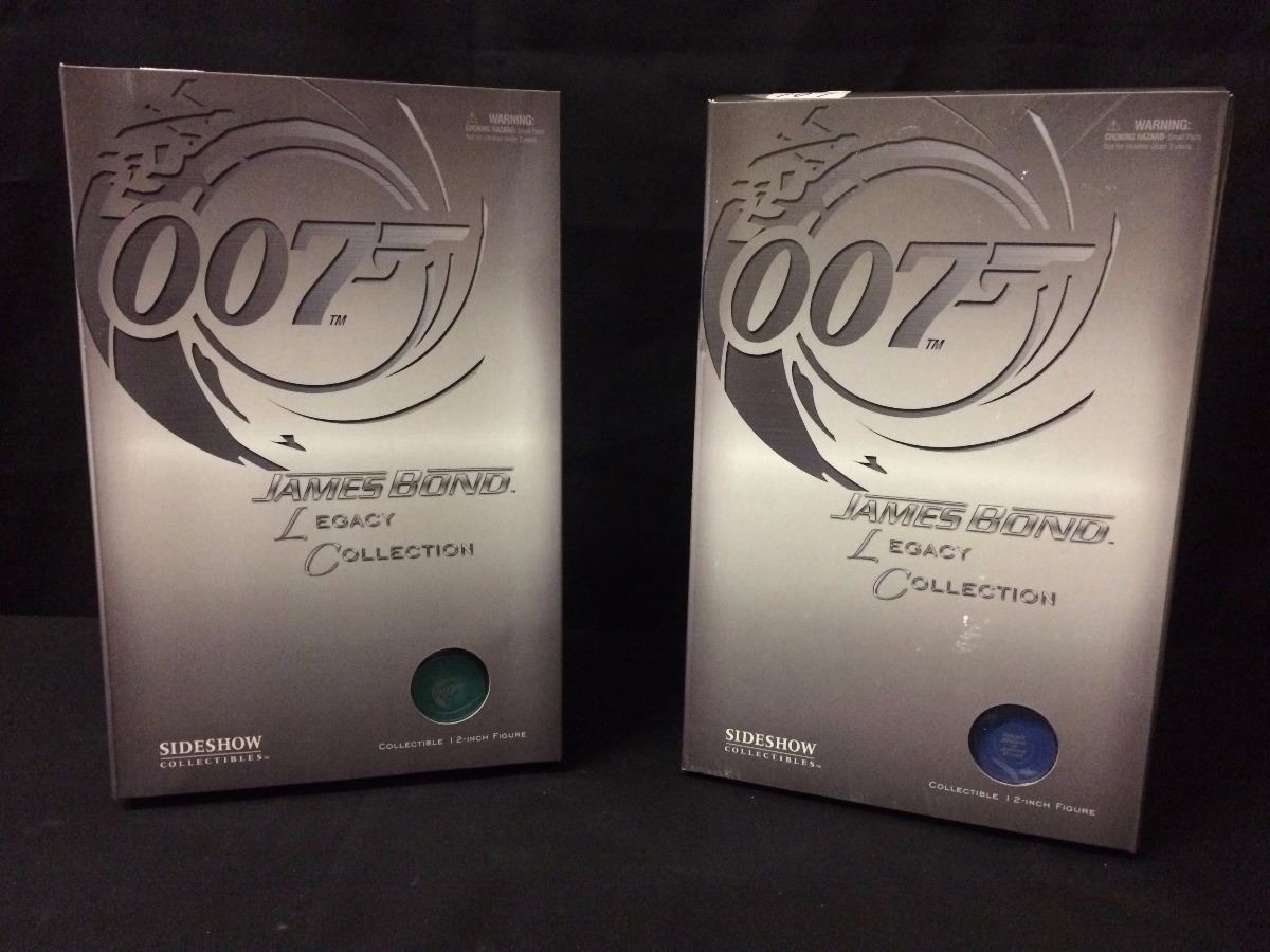 007 JAMES BOND SIDESHOW COLLECTIBLES ACTION FIGURES LEGACY COLLECTION