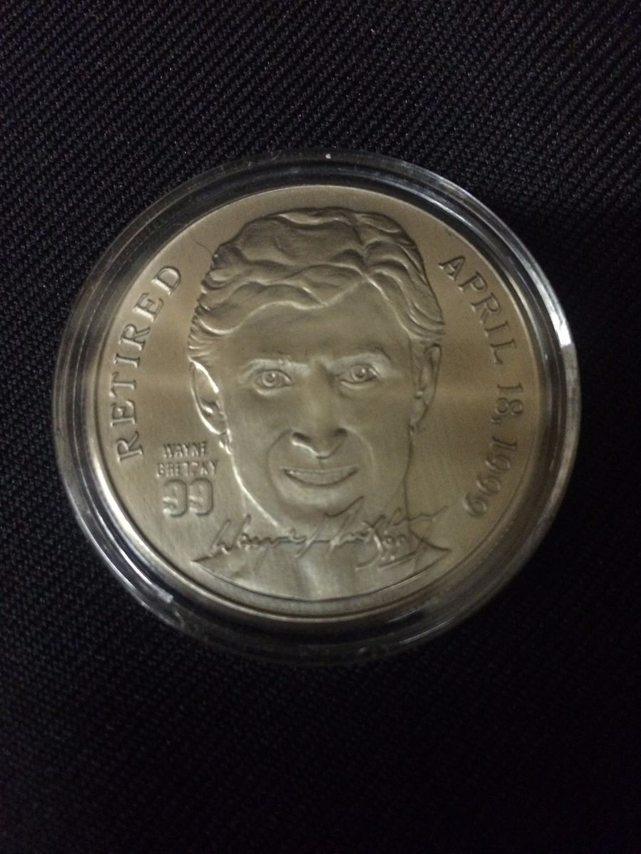 LIMITED EDITION WAYNE GRETZKY RETIREMENT COIN APRIL 18, 1999
