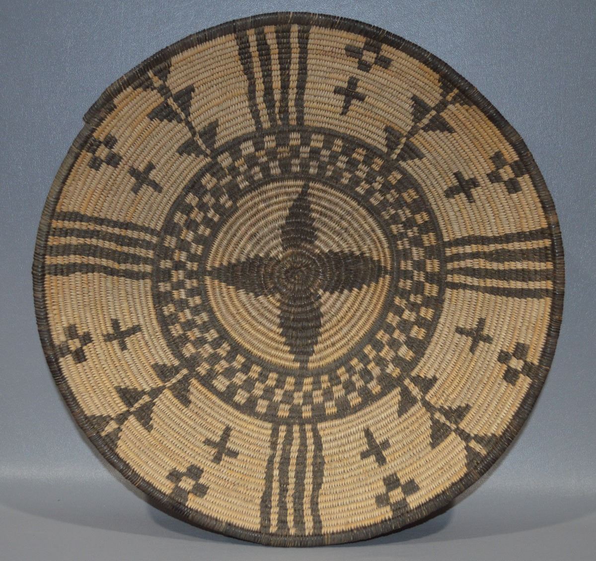 YAVAPAI APACHE BASKETRY BOWL