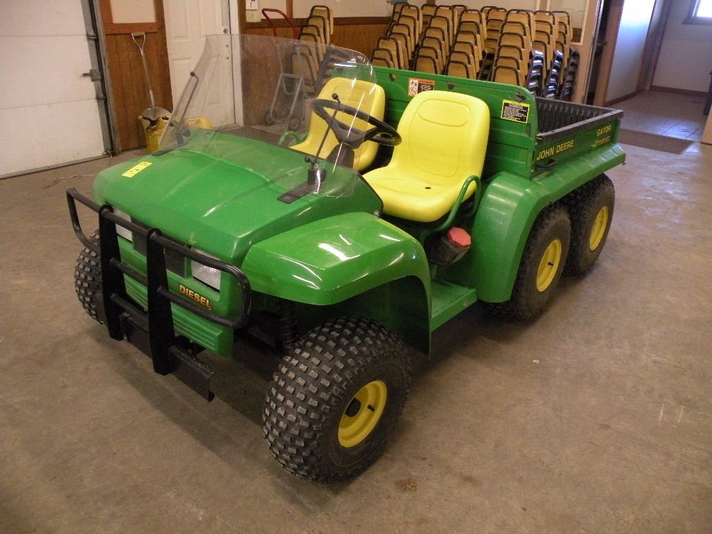 John Deere Gator 4x6, diesel SN#-VG06X4D026419