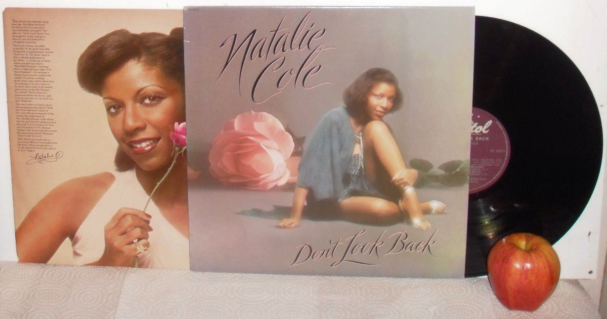 Natalie Cole, jazz Don't Look Back great condtion record 33rpm original ...
