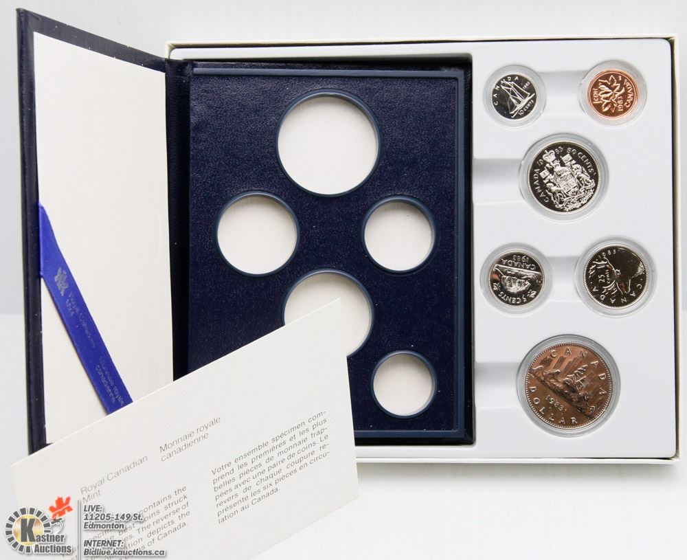 1983 RCM SPECIMEN SET