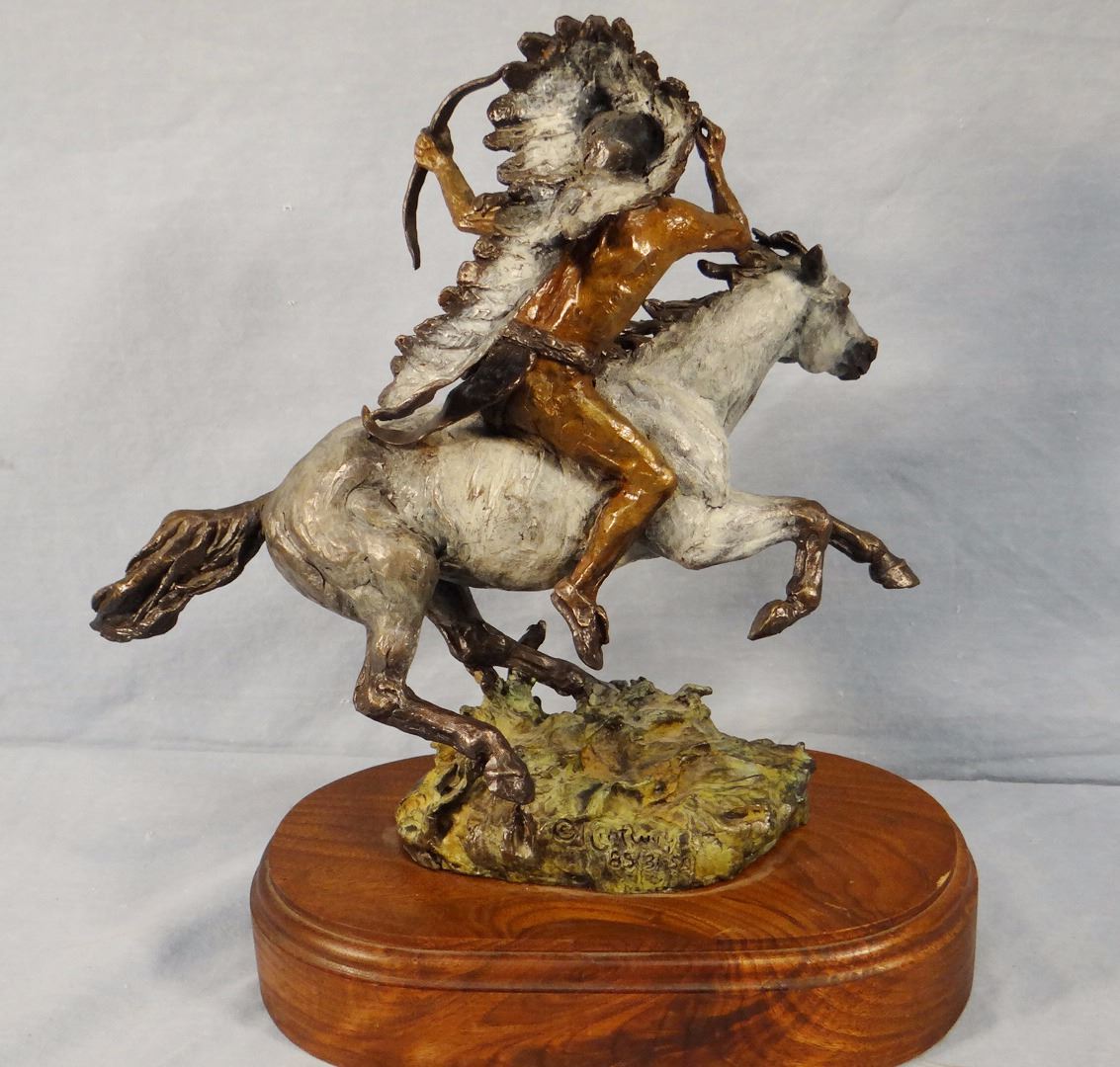 Jay Contway, Morning Star bronze , 11" w x 12" h, 31/50