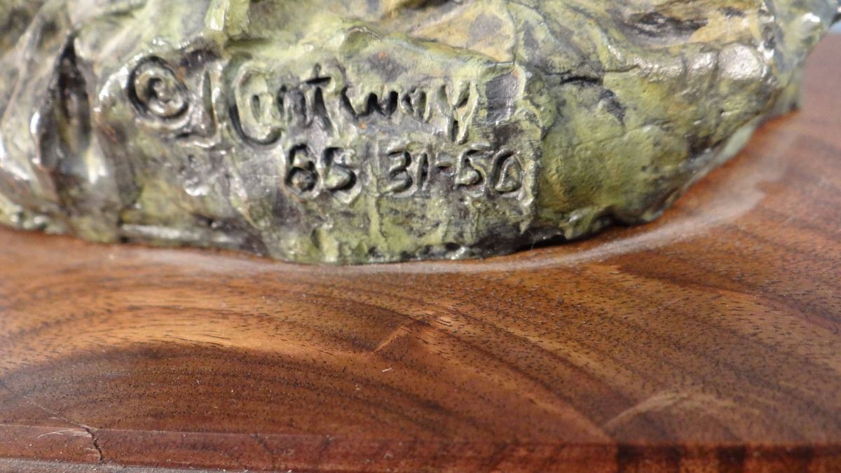 Jay Contway, Morning Star bronze , 11" w x 12" h, 31/50