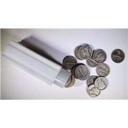 MERCURY DIME ROLL - $5 FACE - 90% SILVER