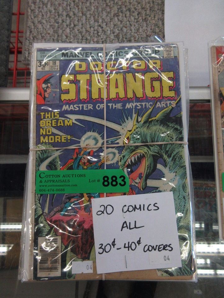 20 Comic Books - All 30 - 40 Cent Covers