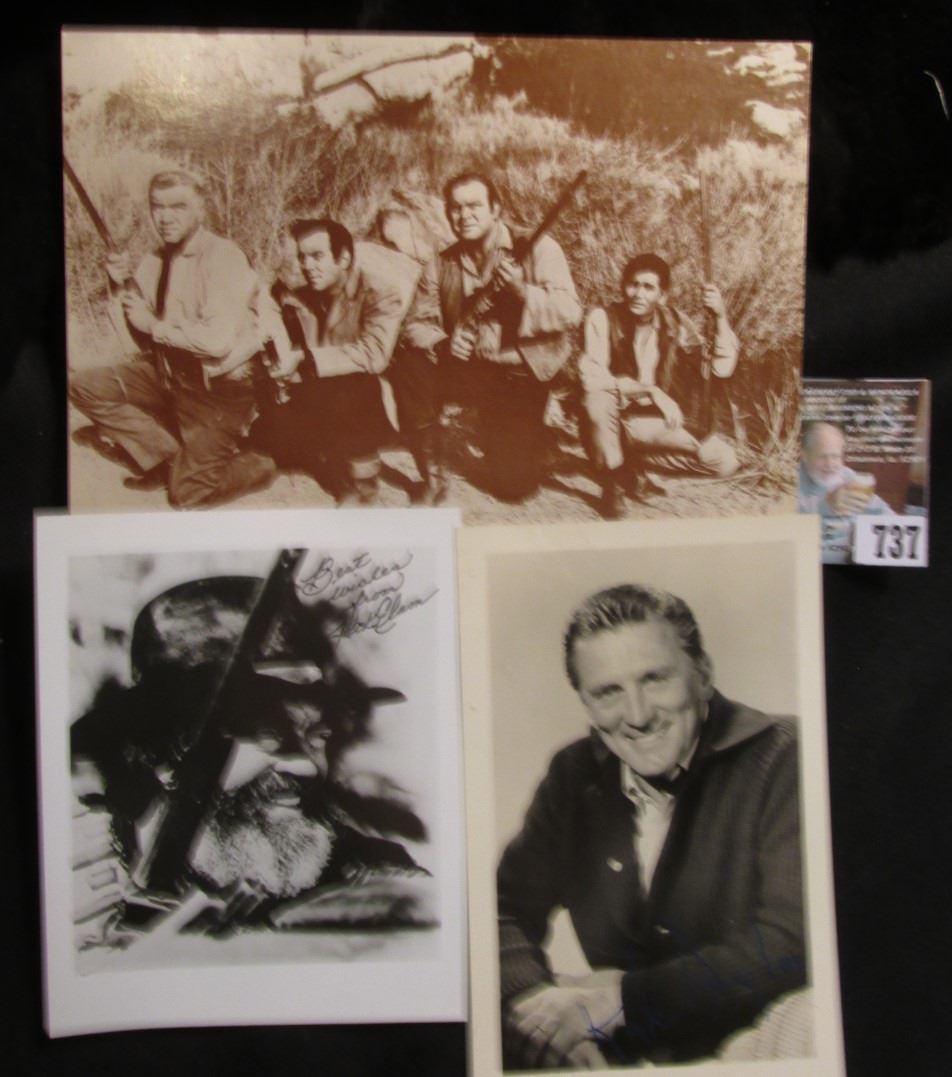 "The Cartwrights on the Ponderosa" Post card; black & white autographed ...