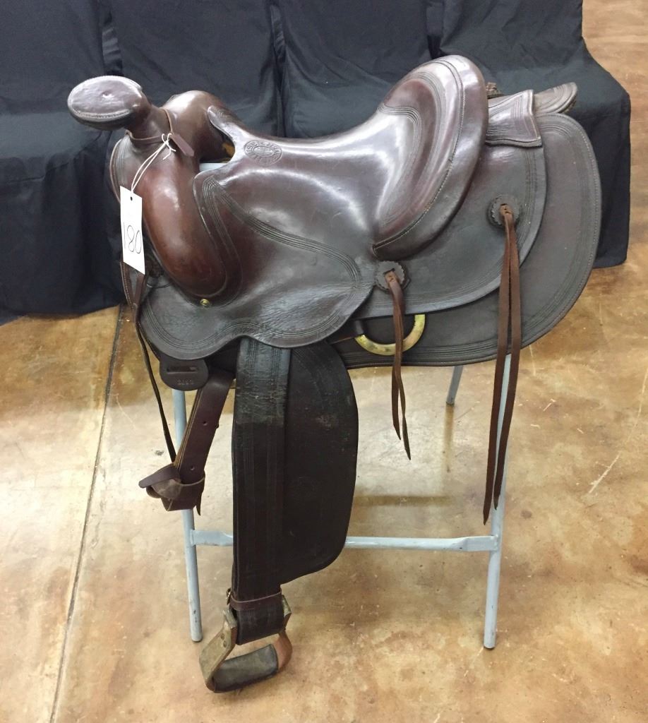 Vintage HH Heiser Saddle