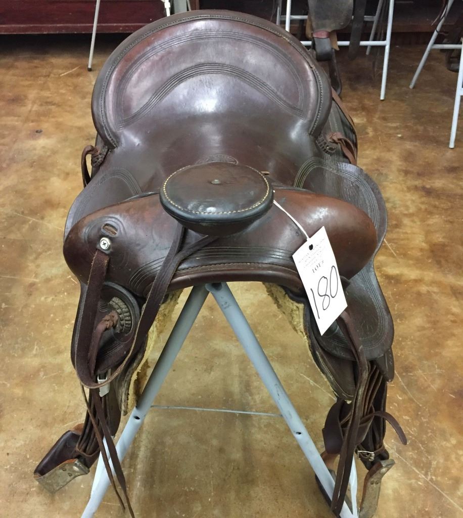 Vintage HH Heiser Saddle