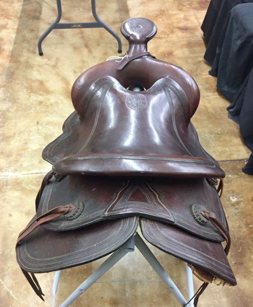 Vintage HH Heiser Saddle