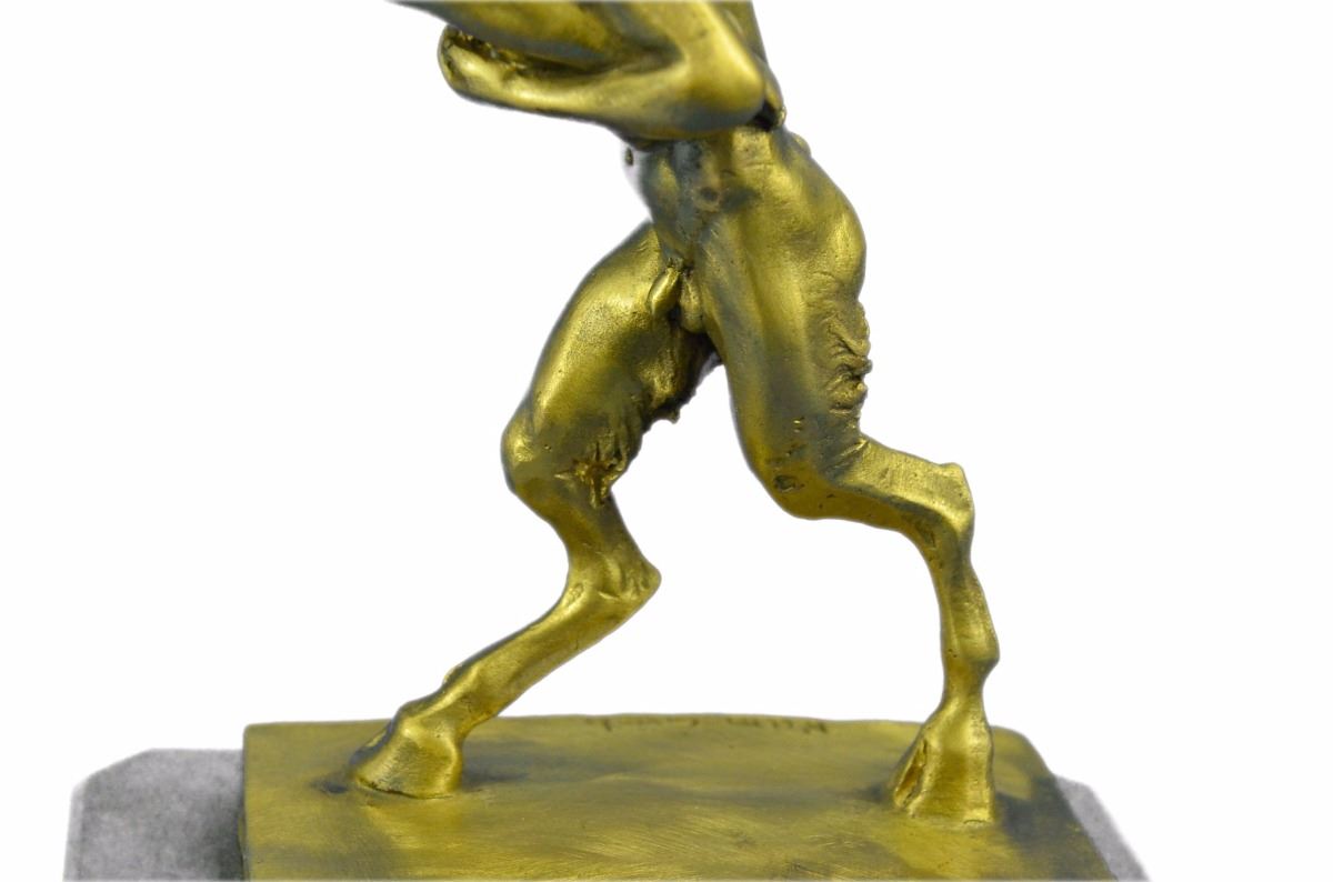 Satyr And Nymph Bronze Sculpture