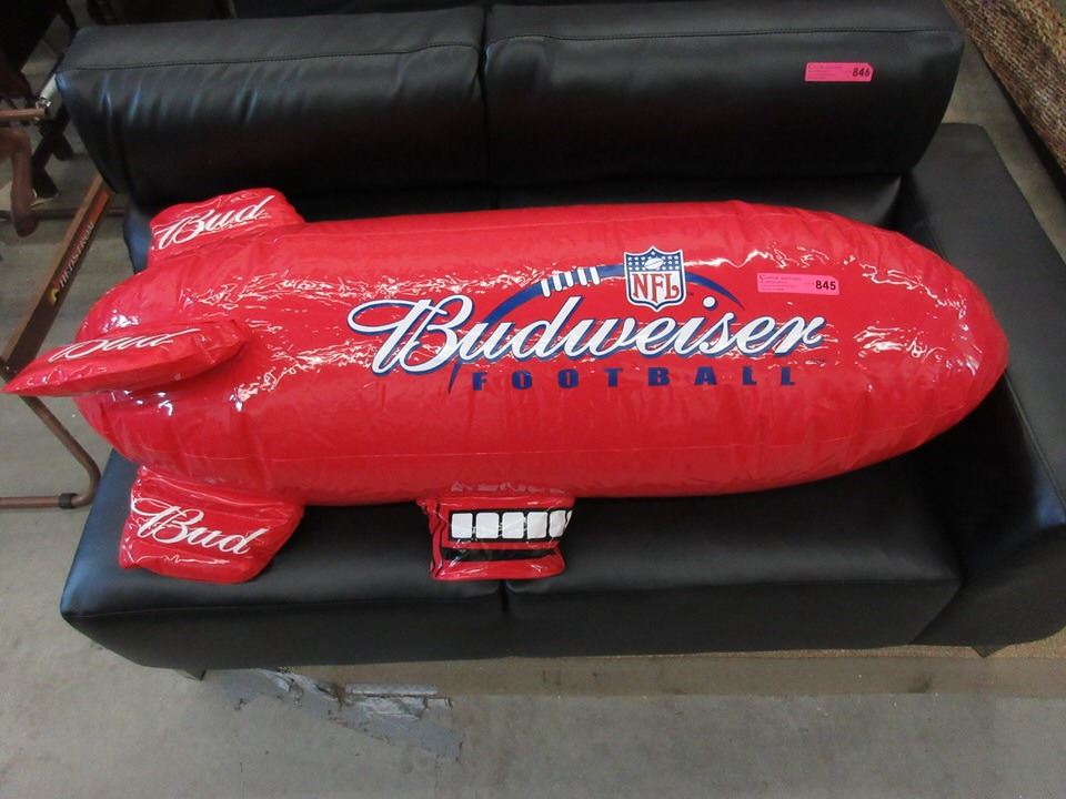 Inflatable Budweiser Goodyear Blimp
