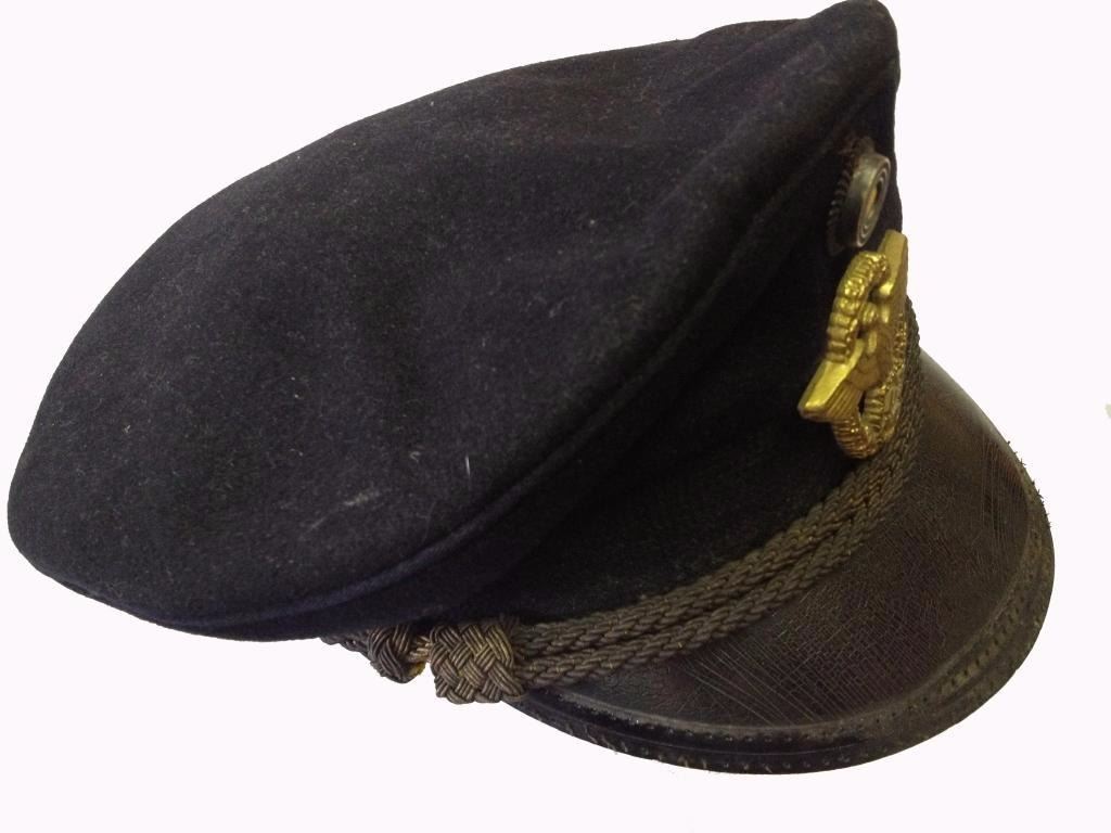 Nazi German WWII Police Peaked Cap