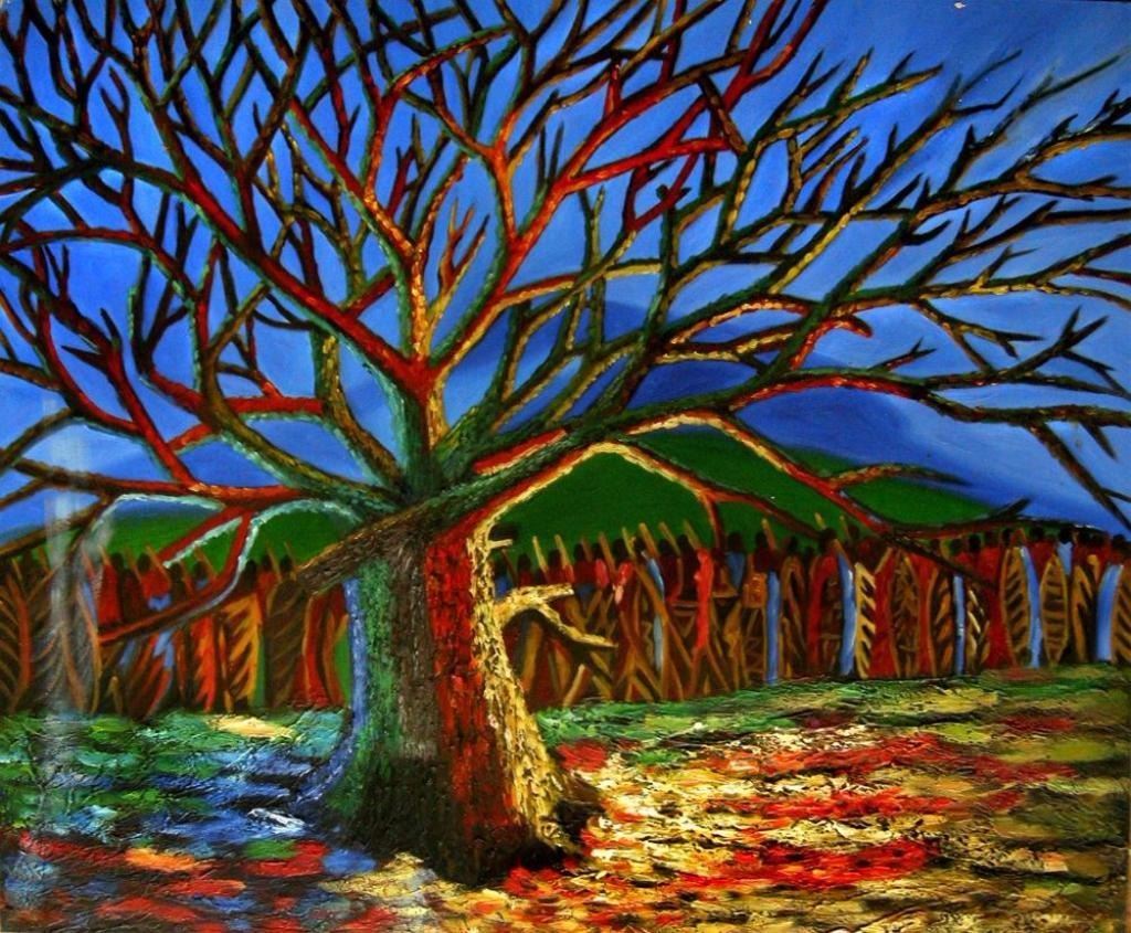 Study of Kotoko, African Oil Painting