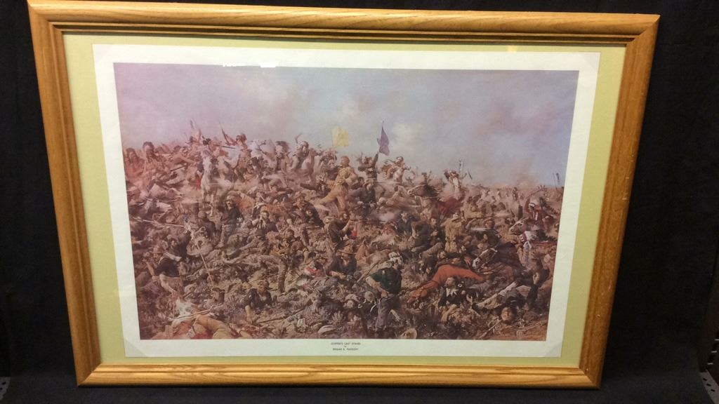 Custer Last Stand Print by Edgar S Paxson