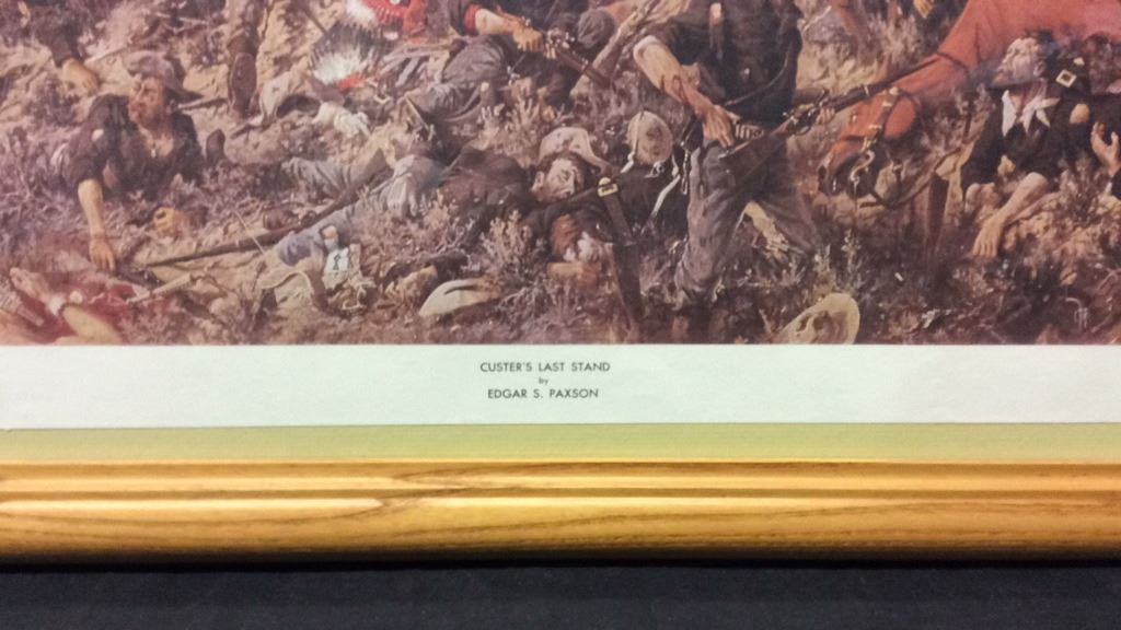 Custer Last Stand Print by Edgar S Paxson