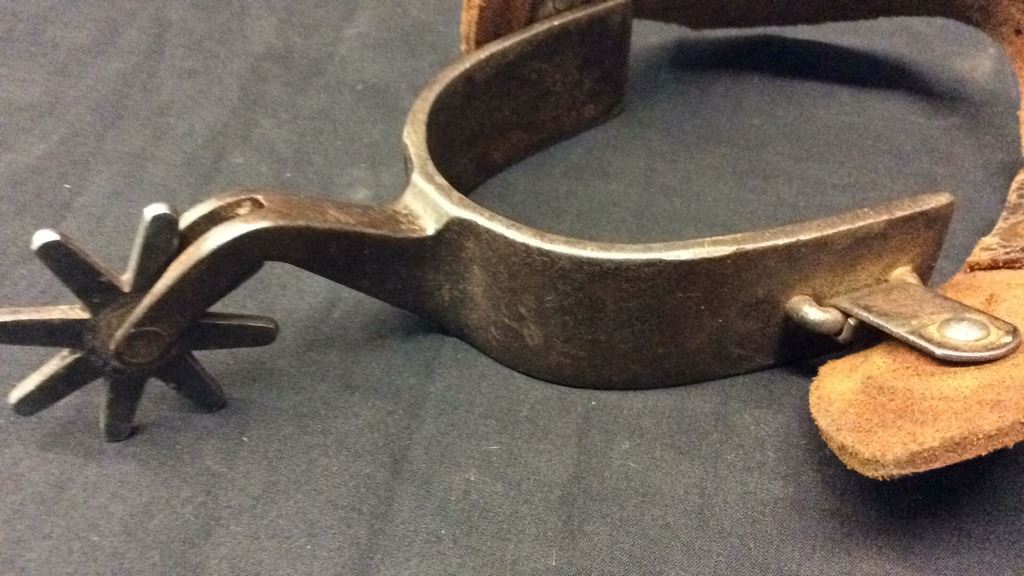 1940s Crockett Renalde Cutting Spurs