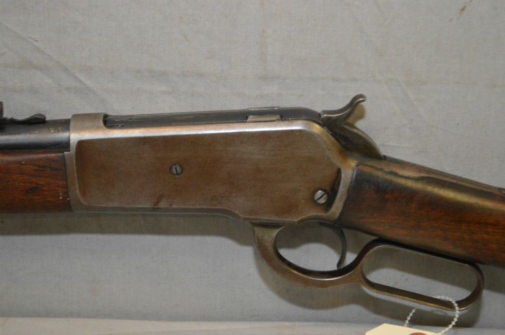 Winchester Model 1886 .33 WCF Cal Lever Action Rifle w/ 24" rnd bbl ...