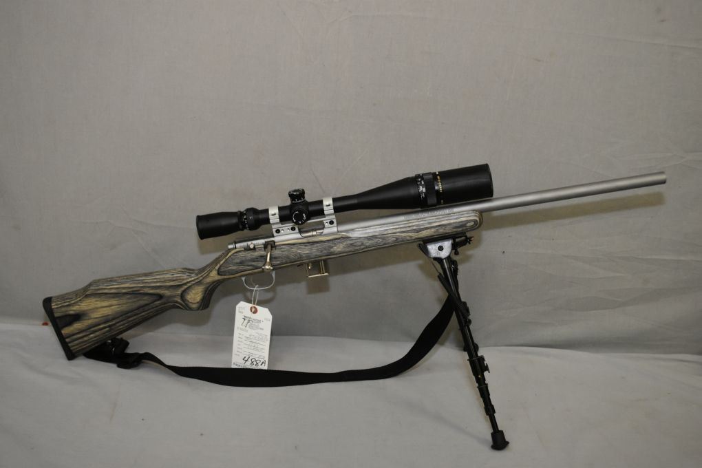Marlin Model 17VS .17 HMR Cal Mag Fed Bolt Action Rifle w/ 22" bull ...