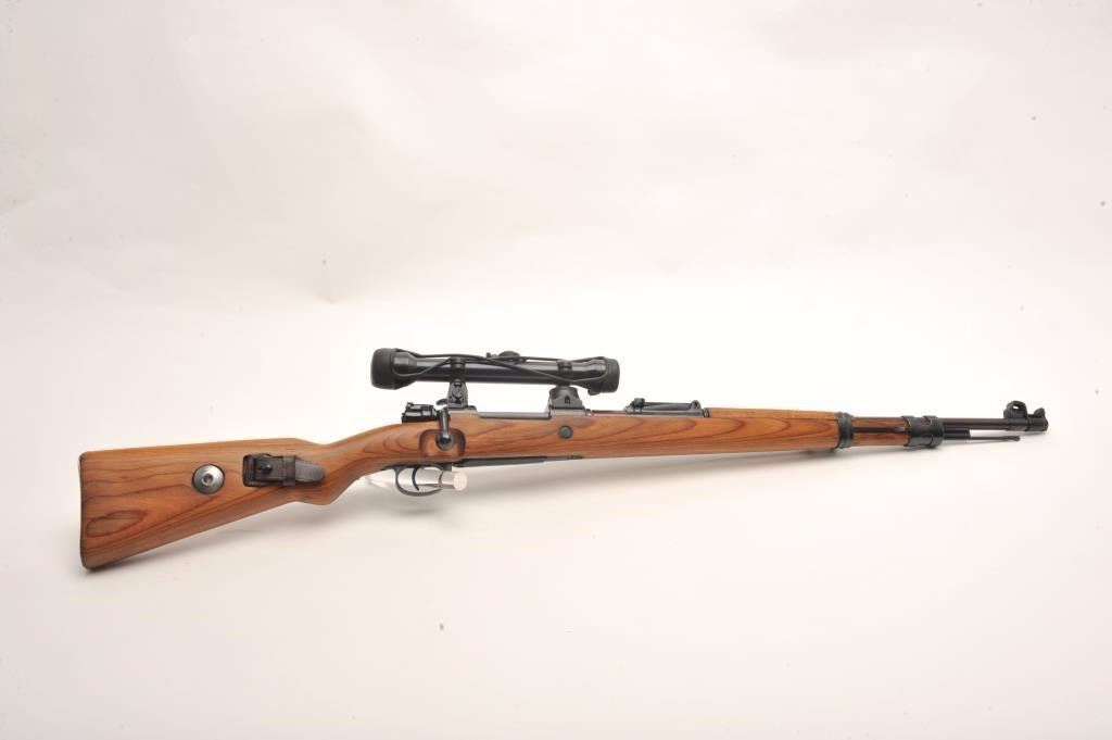 Mauser Model 98 High Turret Sniper Rifle 8mm Caliber 24 5” Barrel