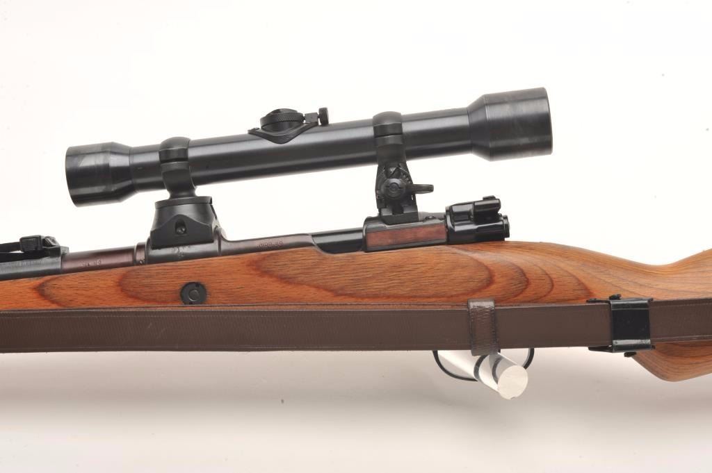 Mauser Model 98 High Turret Sniper Rifle 8mm Caliber 24 5” Barrel