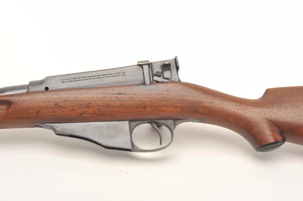 Winchester-Lee straight pull bolt action rifle, .236 U.S.N. caliber, 24 ...