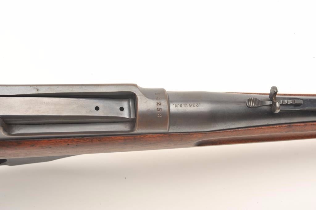 Winchester-Lee straight pull bolt action rifle, .236 U.S.N. caliber, 24 ...