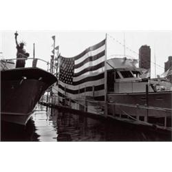 LAURA VOLKERDING, (1939-1996), BELMONT HARBOR, 1974, GELATIN SILVER...