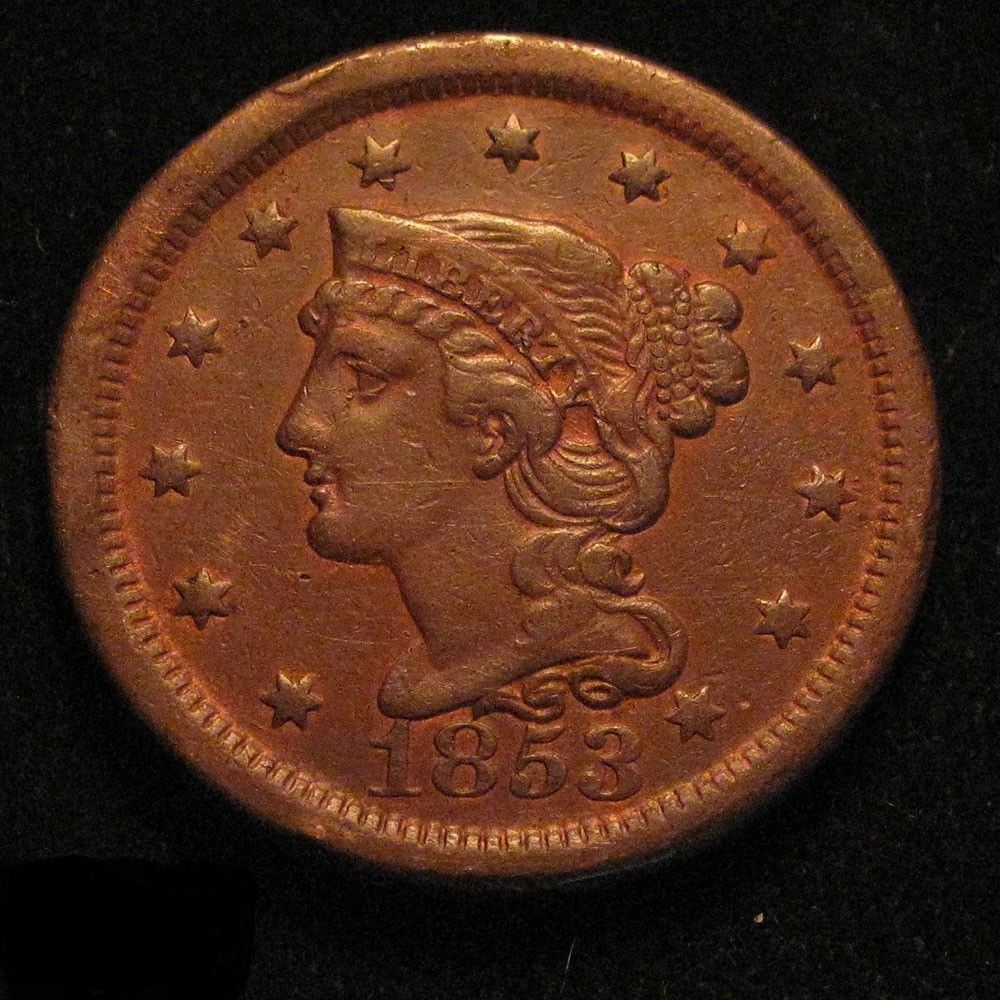 1853 Large Cent 1853 Large Cent