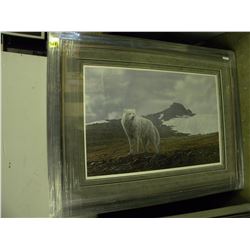 23691-NEW TUNDRA SONG (LIMITED EDITION PRINT )BY TERRY ISSAC