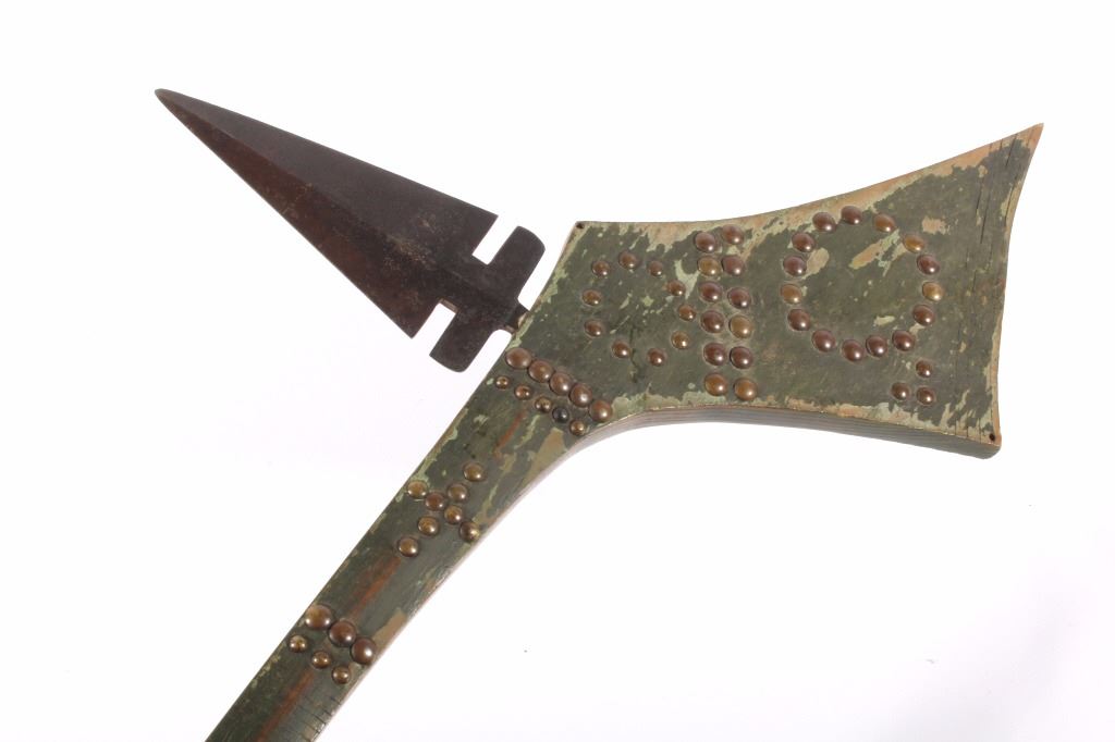 Sioux Painted Gunstock War Club circa 1870