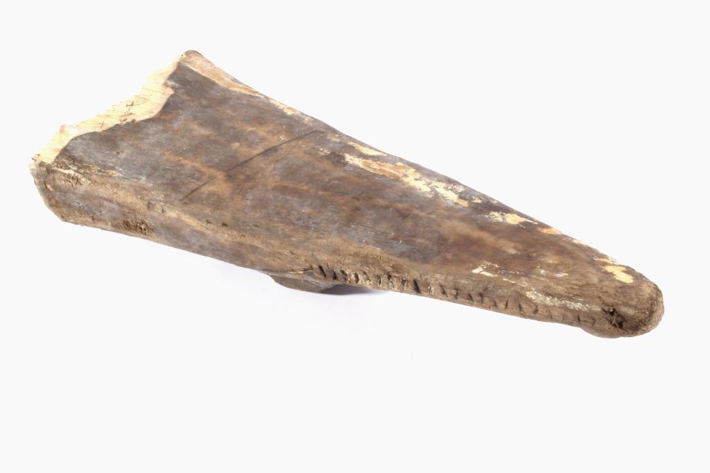 Sepik River Papua New Guinea Wood Canoe Prow Head