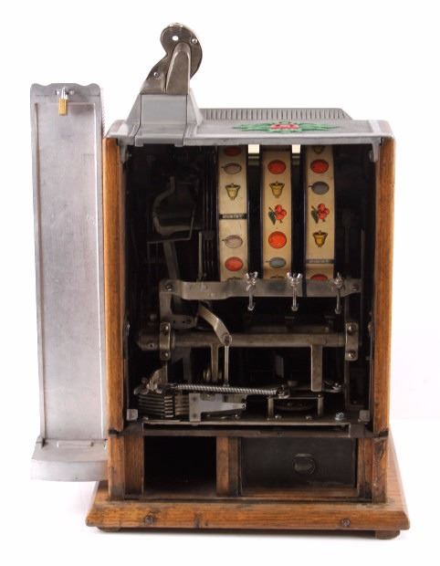 1926 Mills 5¢ Slot Machine & RARE Side Vendor