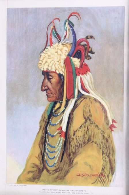 1914 Joseph Scheuerle Blackfeet Print Collection