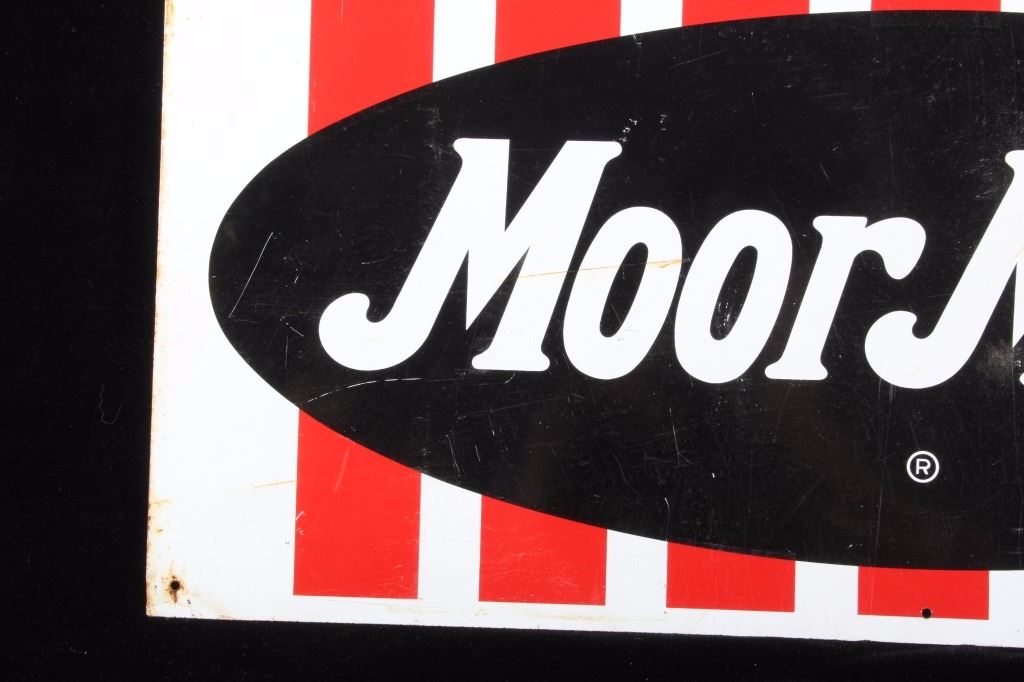 Original MoorMan's Farm Feed & Seed Metal Sign