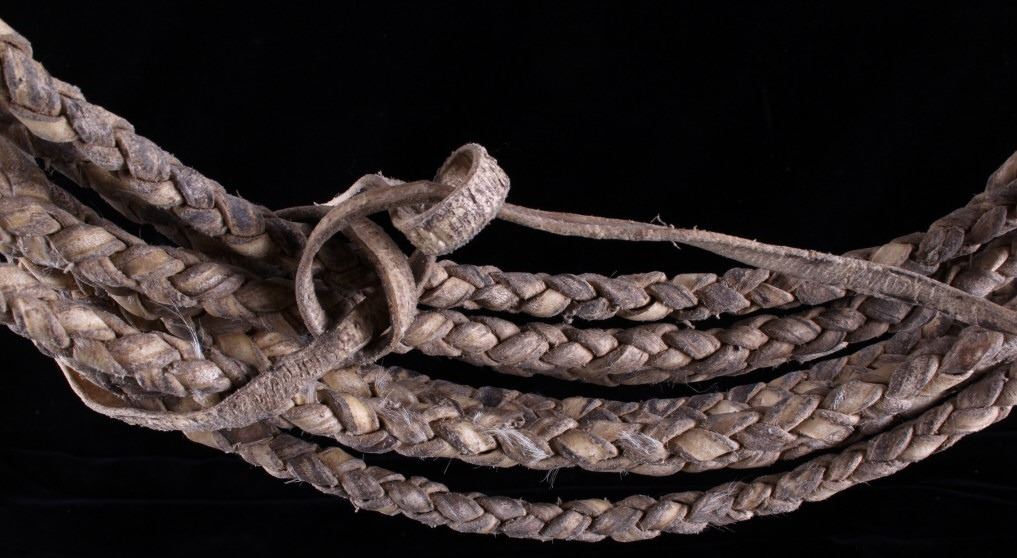 Horse hair Lead Rope & Rawhide Braided Riata