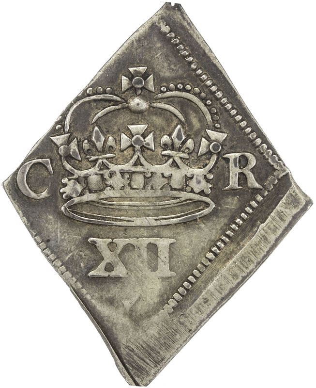 ENGLAND: Charles I, 1625-1649, AR shilling (12 pence), Newark, 1646 ...