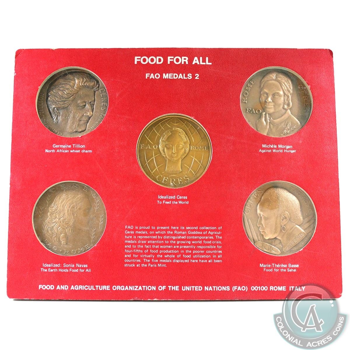 Food and Agriculture Organization of the United Nations, Rome, Italy ...