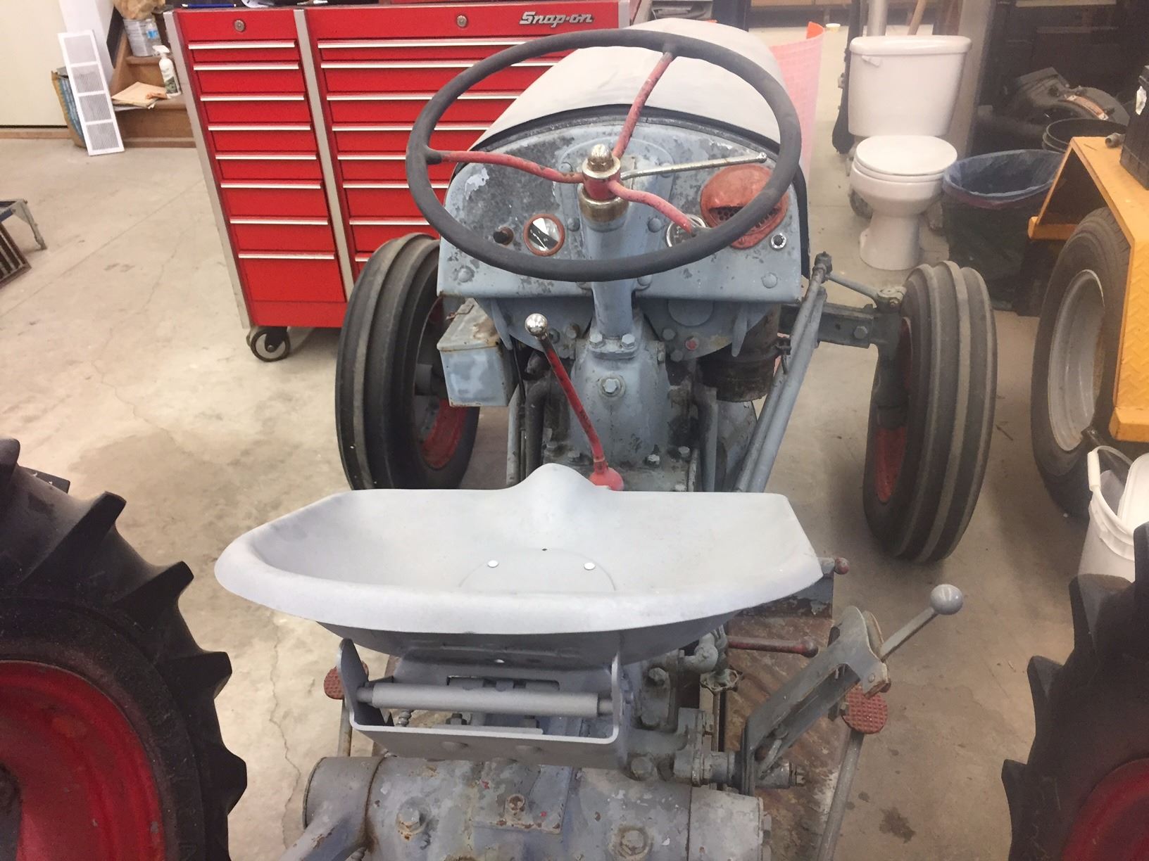 Ferguson 8N Tractor, 3 Point Hitch, Working