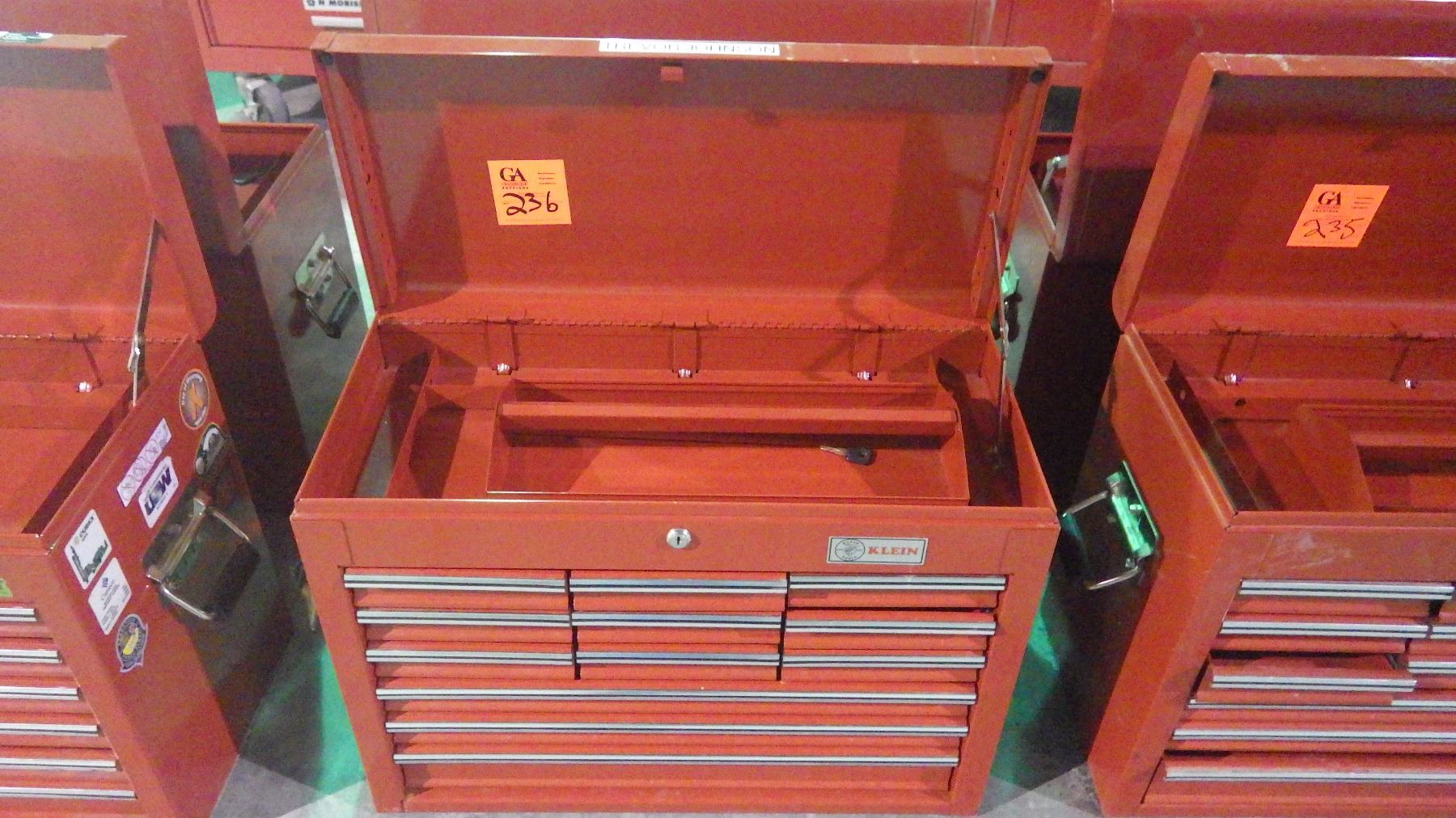 Klein 12 drawer tool box