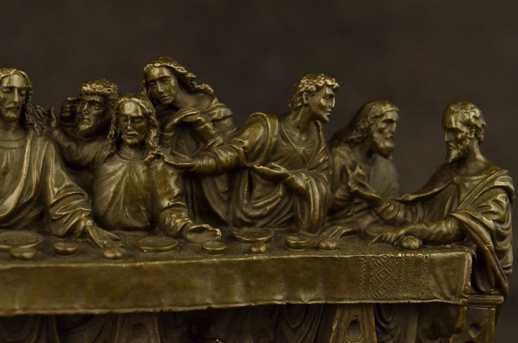 Apollo Archer Bow Arrow Bronze sculpture on black Marble base