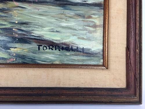 Simply Magnificent Seascape by Italian Artist Antonio Torrielli, Signed